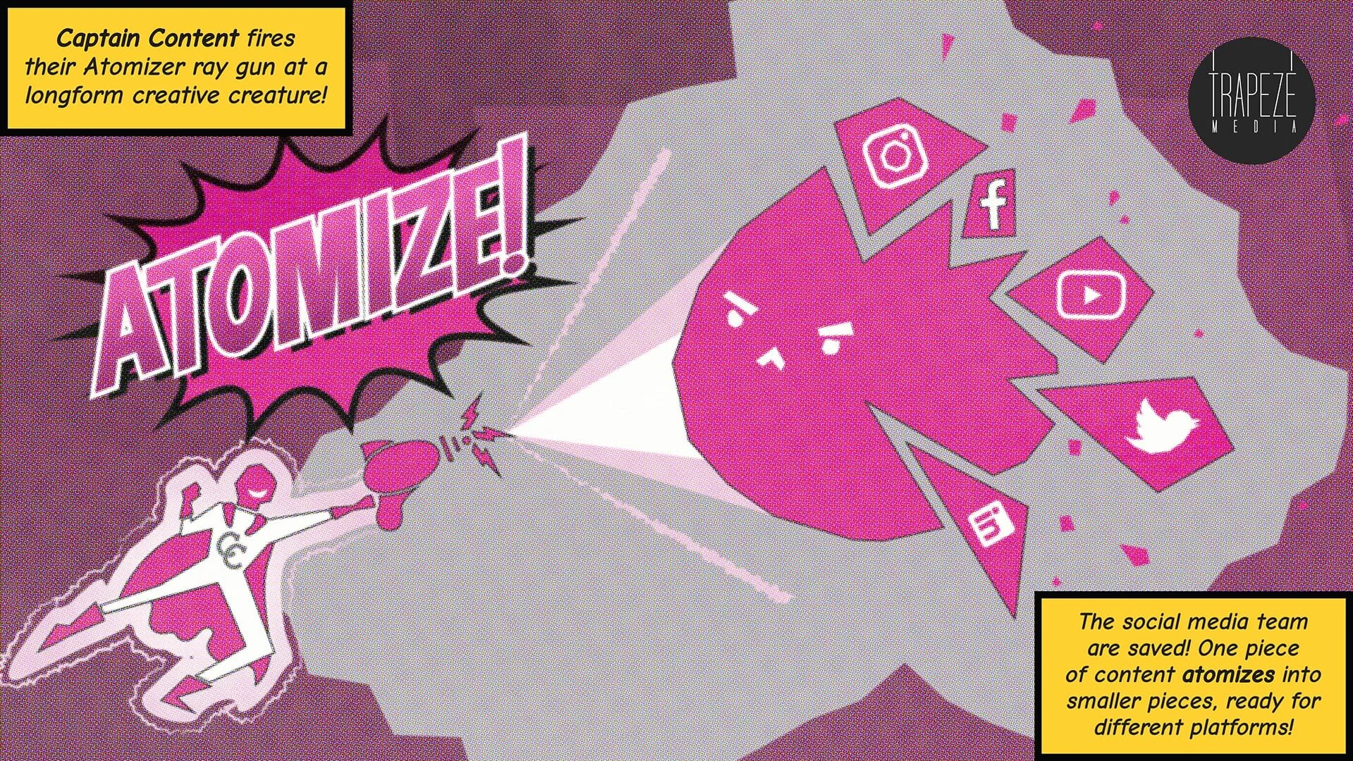 Content atomisation: saves time, costs less, and lasts longer